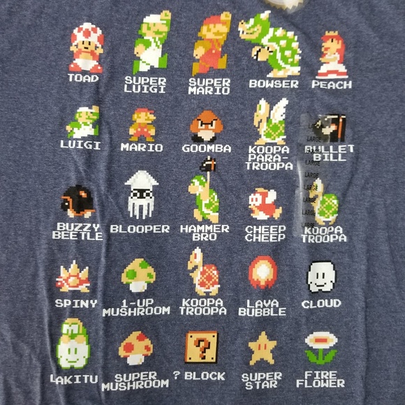 Nintendo Pixel Characters